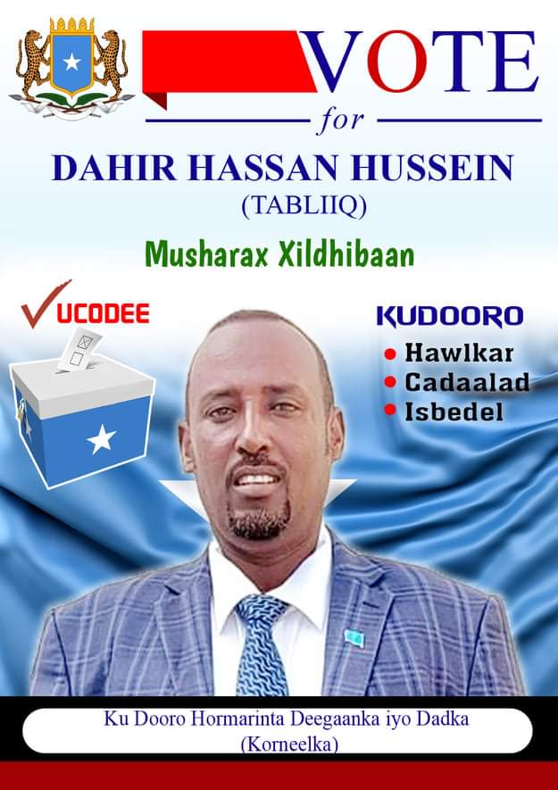 Dhageyso: Musharax Xildhibaan Daahir Xasan Xuseen oo soo dhaweeyay ...